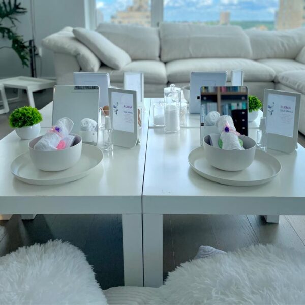 SPA DAY - Teepee sleepover party ideas