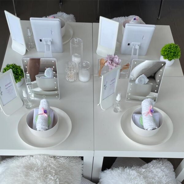 SPA DAY - Teepee sleepover party ideas